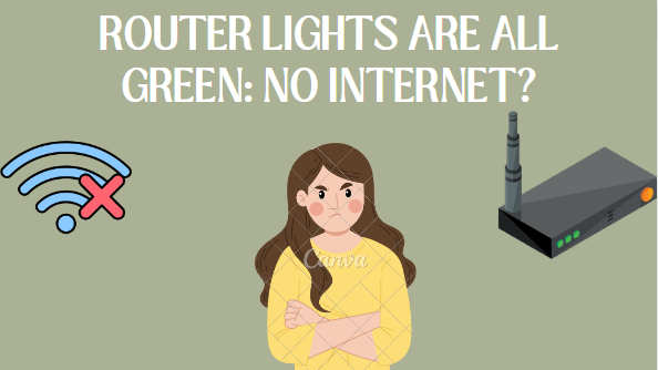 Router Lights Are All Green: No Internet? - TechSupremo